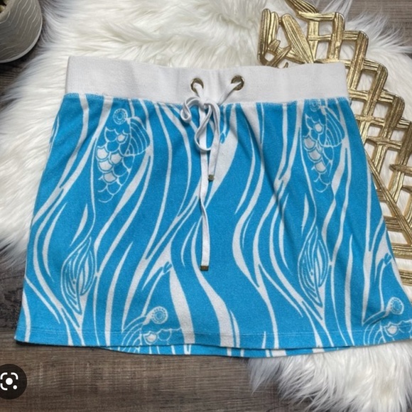 Lilly Pulitzer | Skirts | Lilly Pulitzer Terry Cloth Mini Skirt | Poshmark